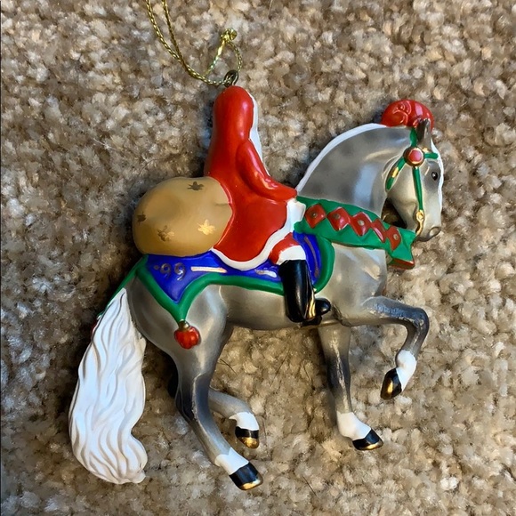Breyer | Holiday | Rare Breyer Father Christmas Ornaments Guc No B ...